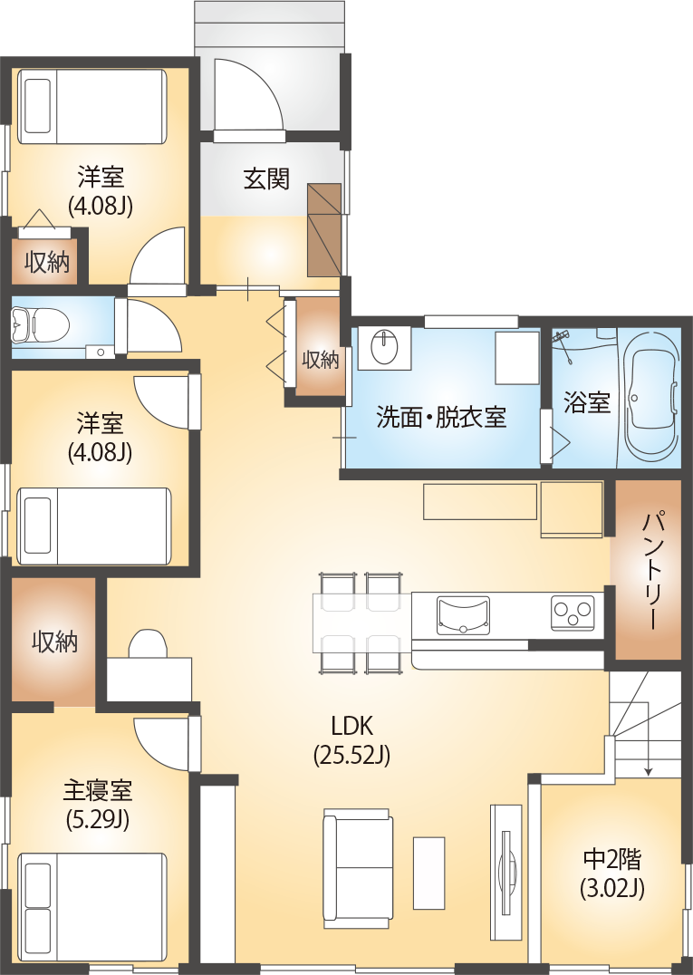 #026【平屋建】中2階からの景色が最高すぎ！子供が絶対喜ぶ平屋【LibWork～リブワーク～】 | YouTube動画紹介 | 注文住宅は熊本・福岡・大分・佐賀・千葉のハウスメーカー【リブワーク】