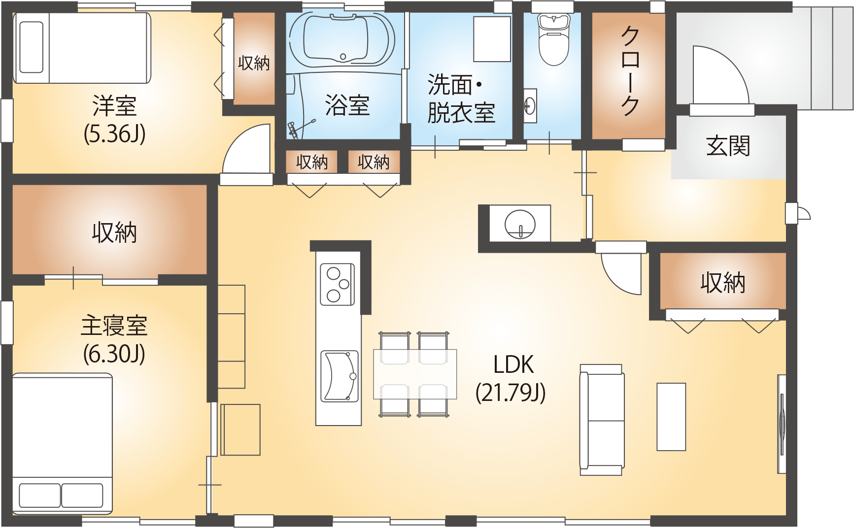 #032【平屋建】リビングに回遊性＋開放感で悠々自適すぎる平屋【LibWork～リブワーク～】 | YouTube動画紹介 | 注文住宅は熊本・福岡・大分・佐賀・千葉のハウスメーカー【リブワーク】