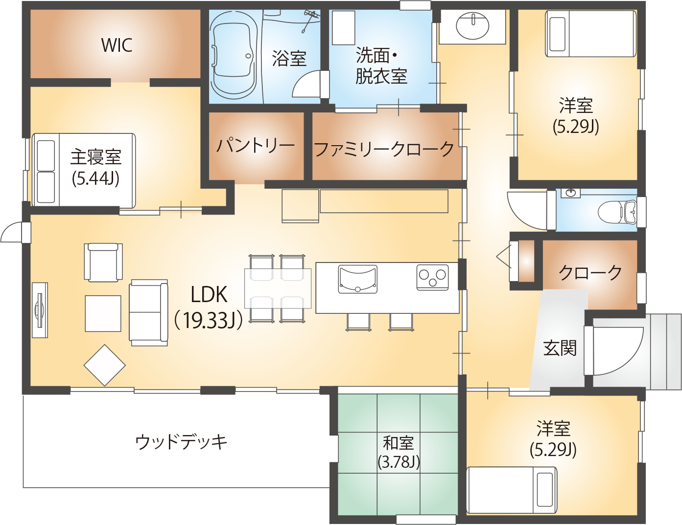 #48【平屋建】廊下をたくみに使った最強の洗濯動線＋理想の洋室【LibWork～リブワーク～】 | YouTube動画紹介 | 注文住宅は熊本・福岡・大分・佐賀・千葉のハウスメーカー【リブワーク】