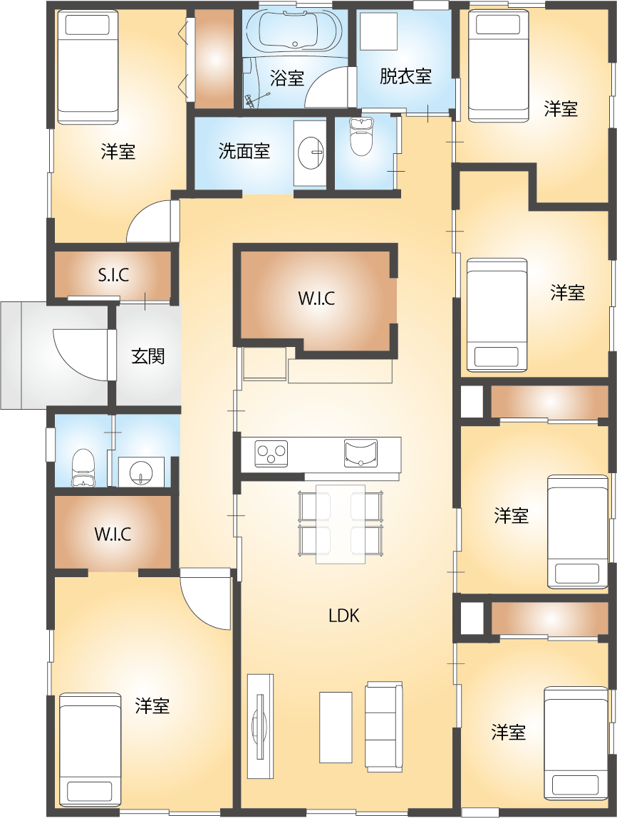 #177[平屋]同居型2世帯でも、プライバシーは絶対守れる！【LibWork～リブワーク～】 | YouTube動画紹介 | 注文住宅は熊本・福岡・大分・佐賀・千葉のハウスメーカー【リブワーク】